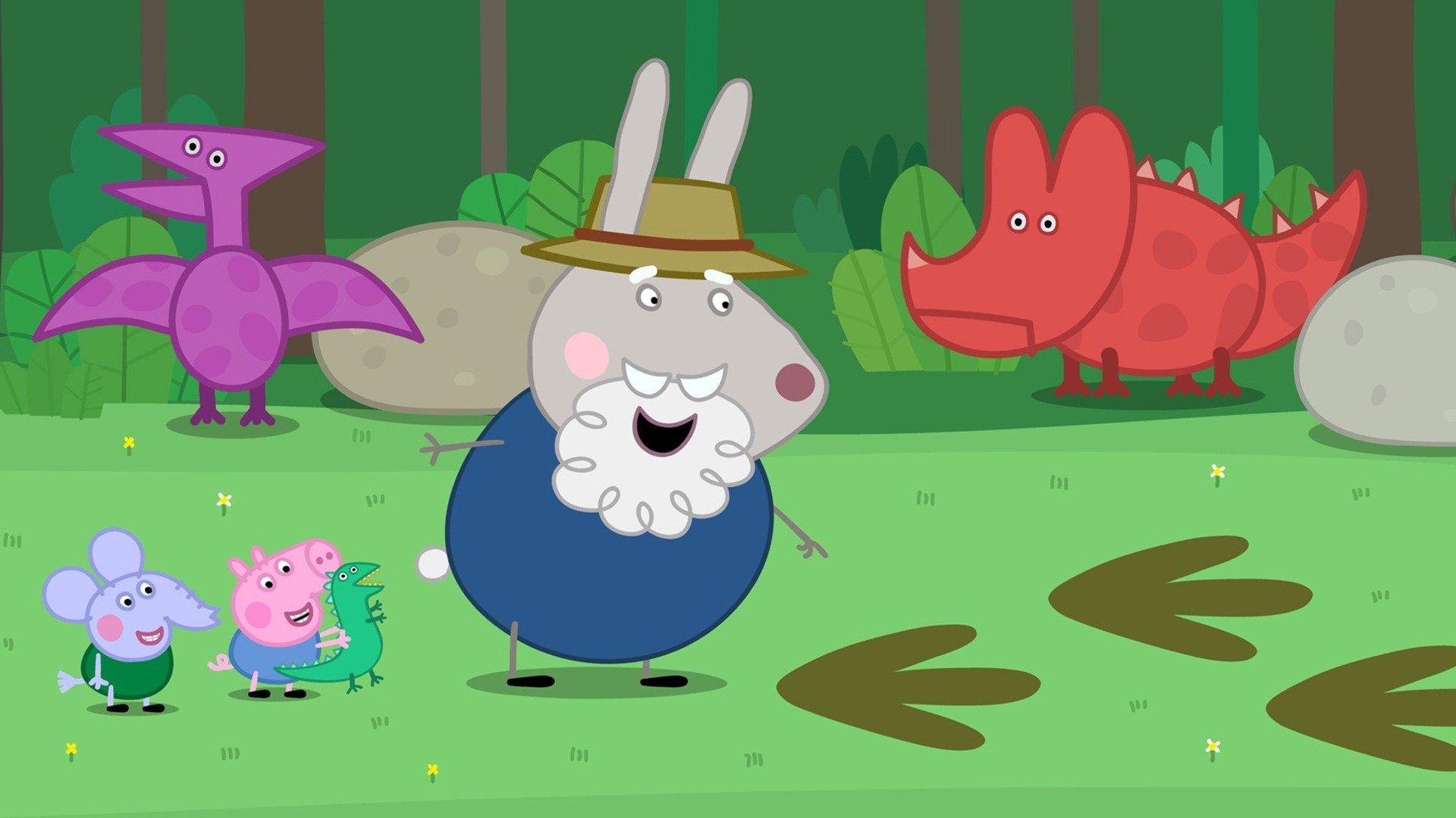 Peppa Pig: Grampy's Dinosaur Park; George's New Dinosaur; Captain Daddy ...