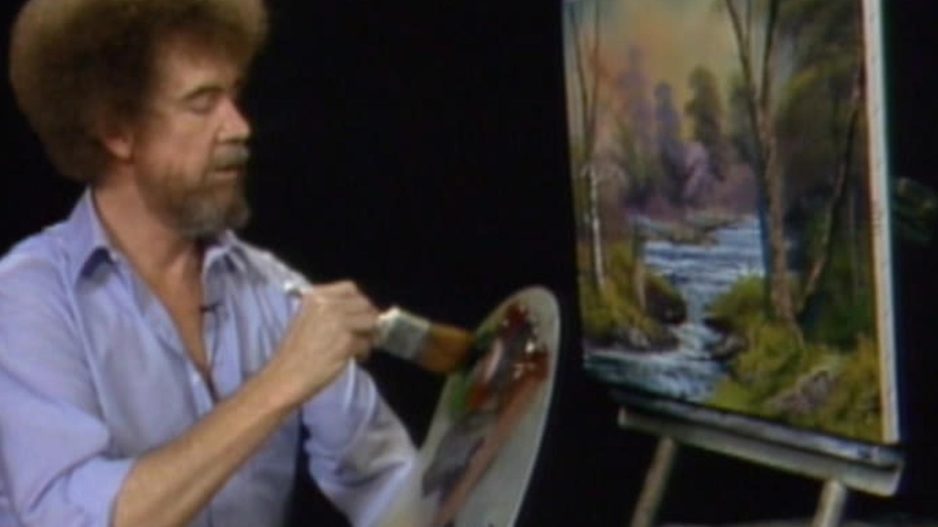The Joy of Painting with Bob Ross: Dark Waterfall