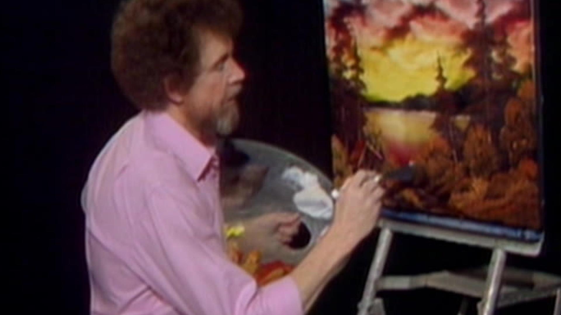 The Joy of Painting with Bob Ross: Red Sunset