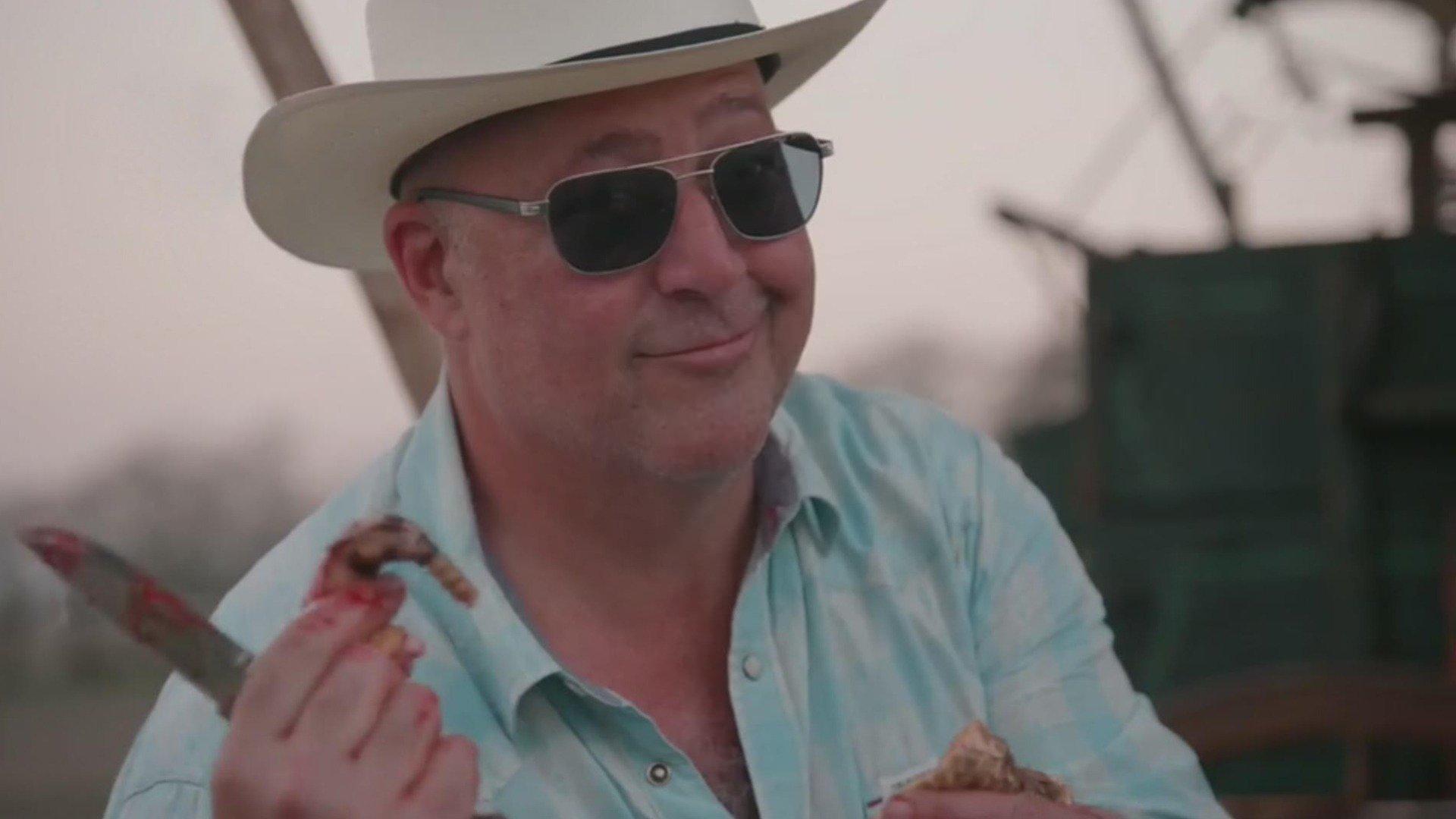 Watch Bizarre Foods With Andrew Zimmern: S10E1 - Cowboy Life In Texas ...