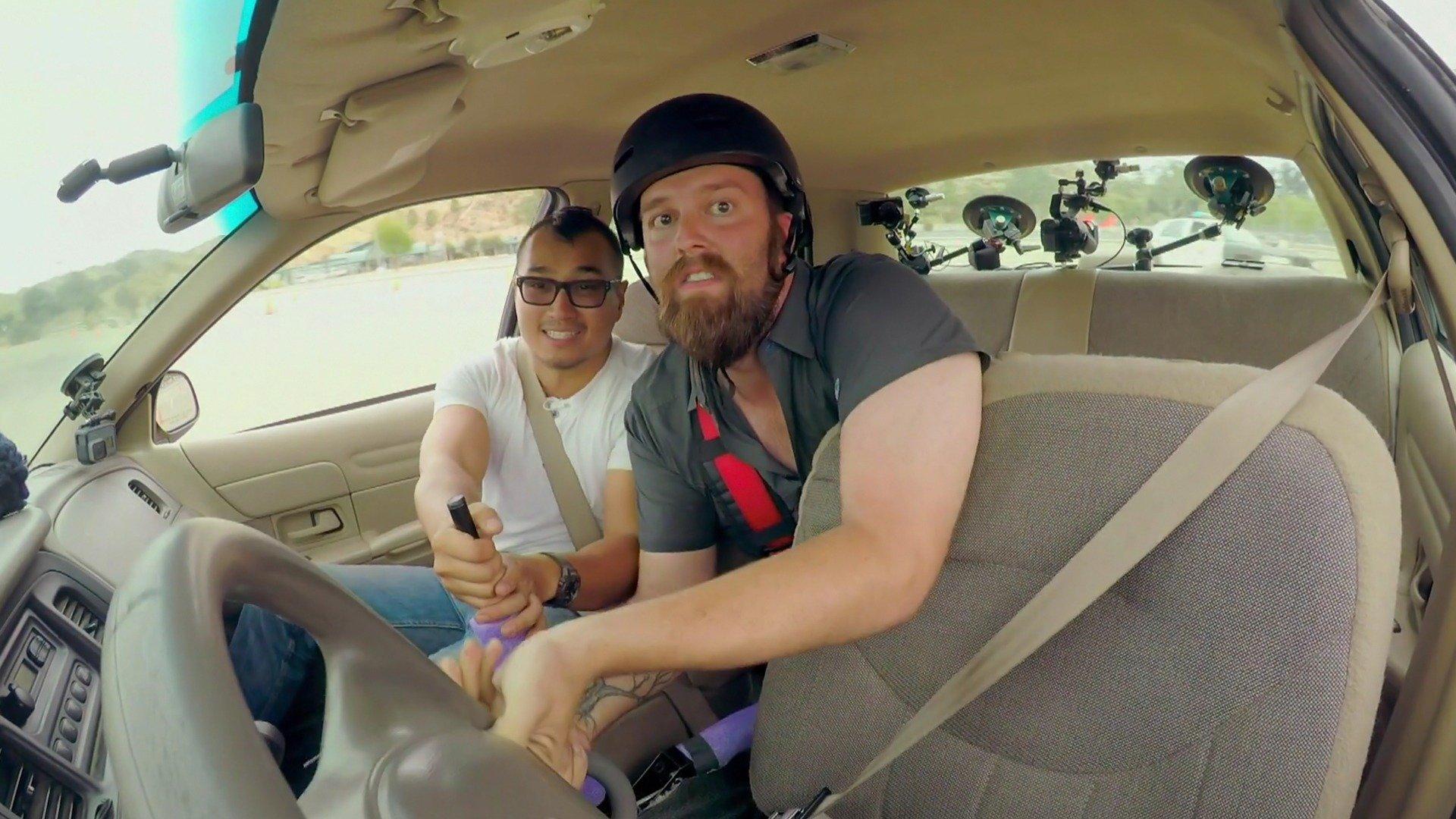 MythBusters: Backseat Getaway Driver