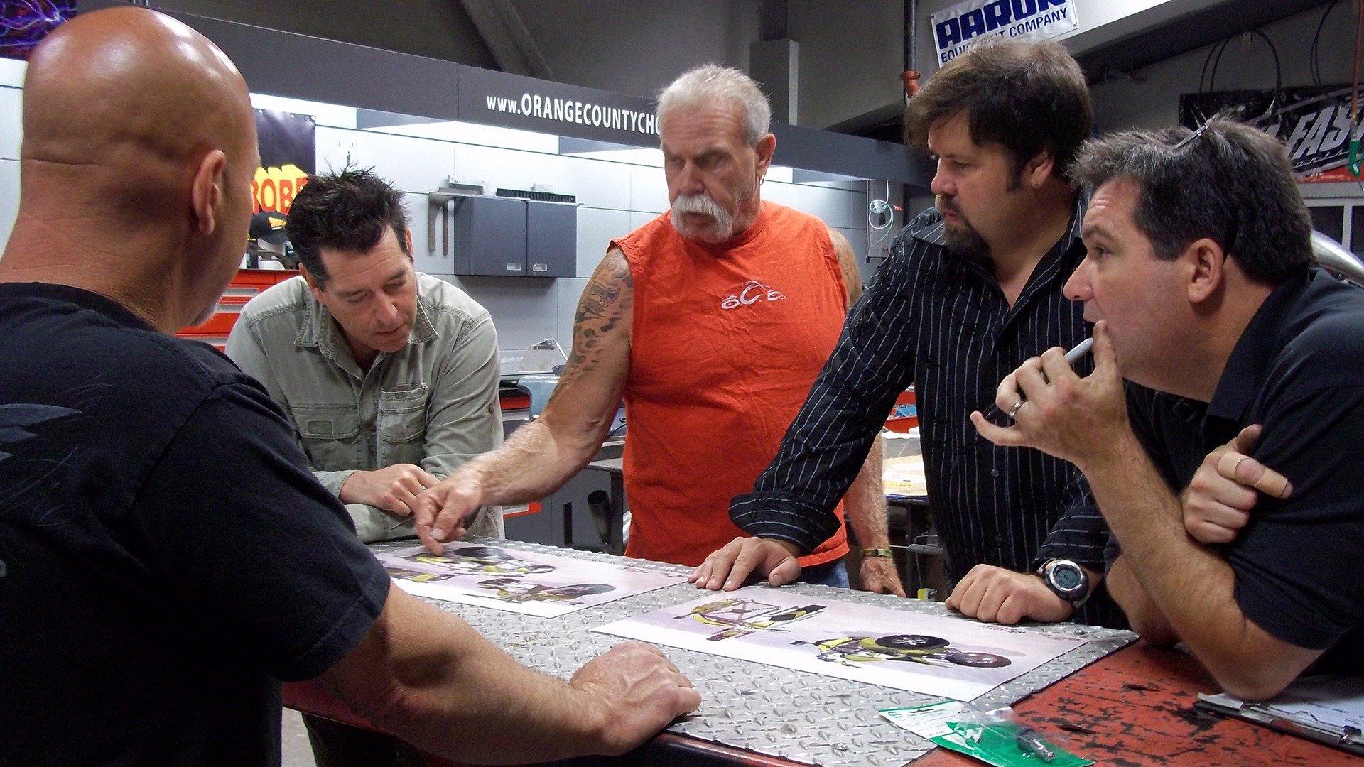 American Chopper: Meteorite Men Bike