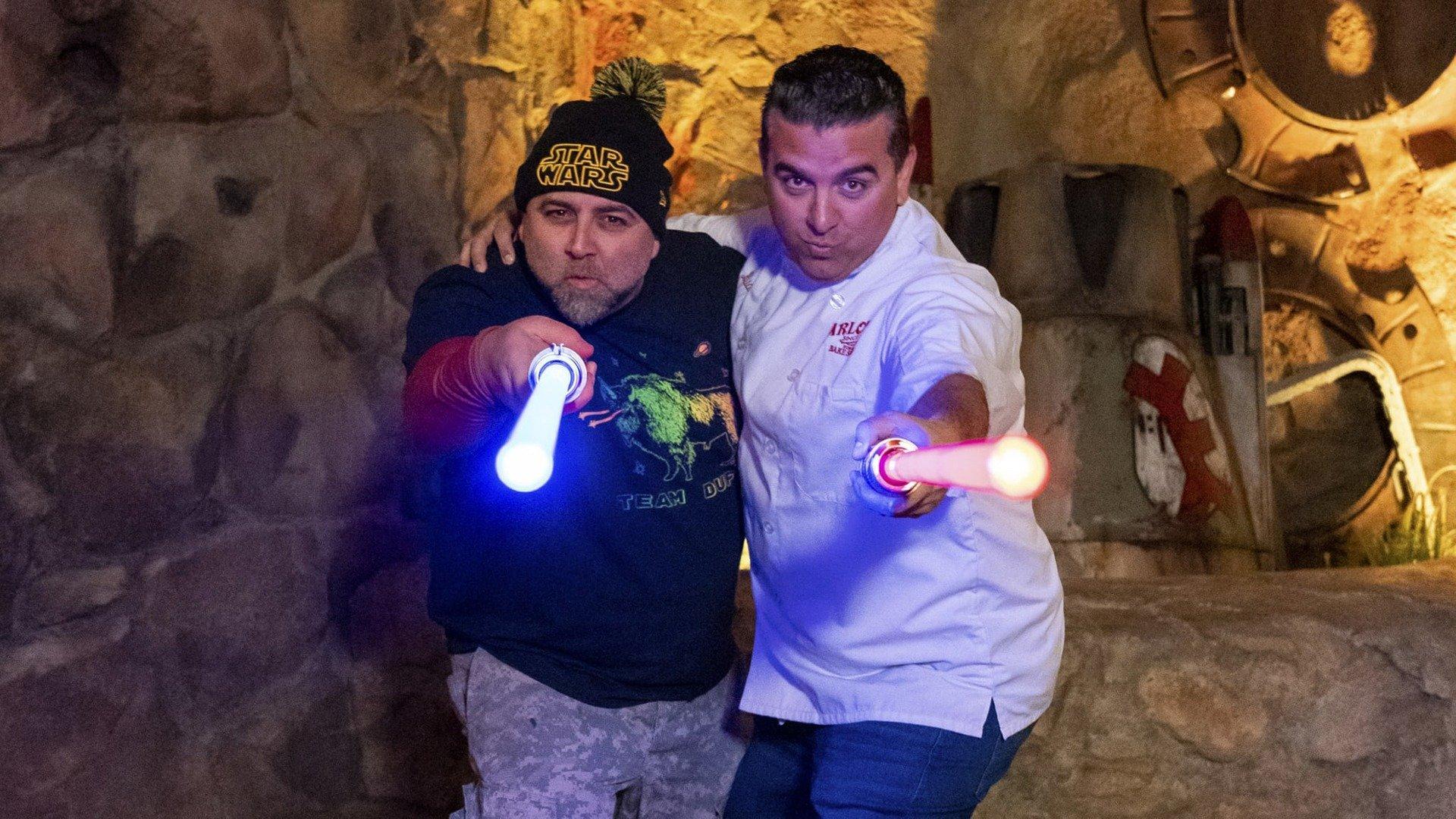 Buddy vs. Duff: Star Wars Cake