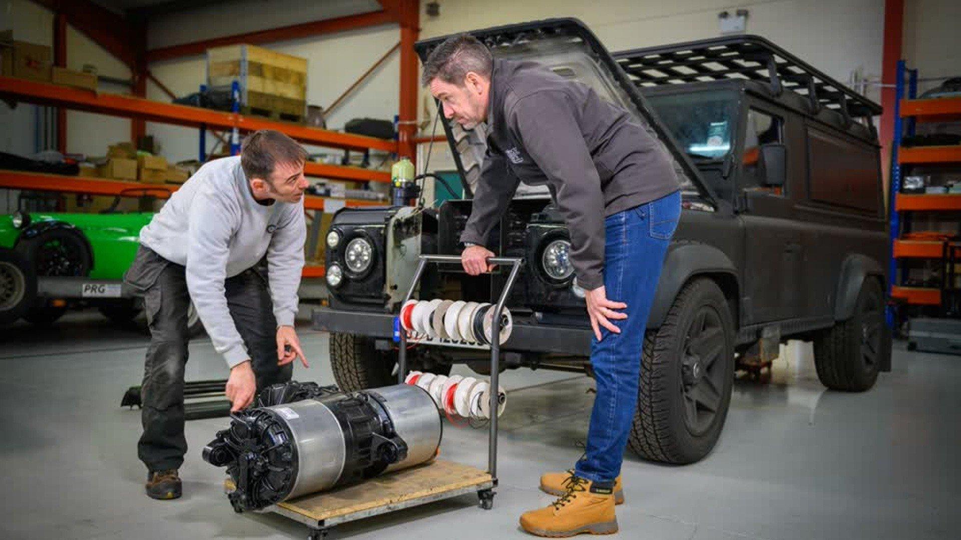 Vintage Voltage: Land Rover Defender