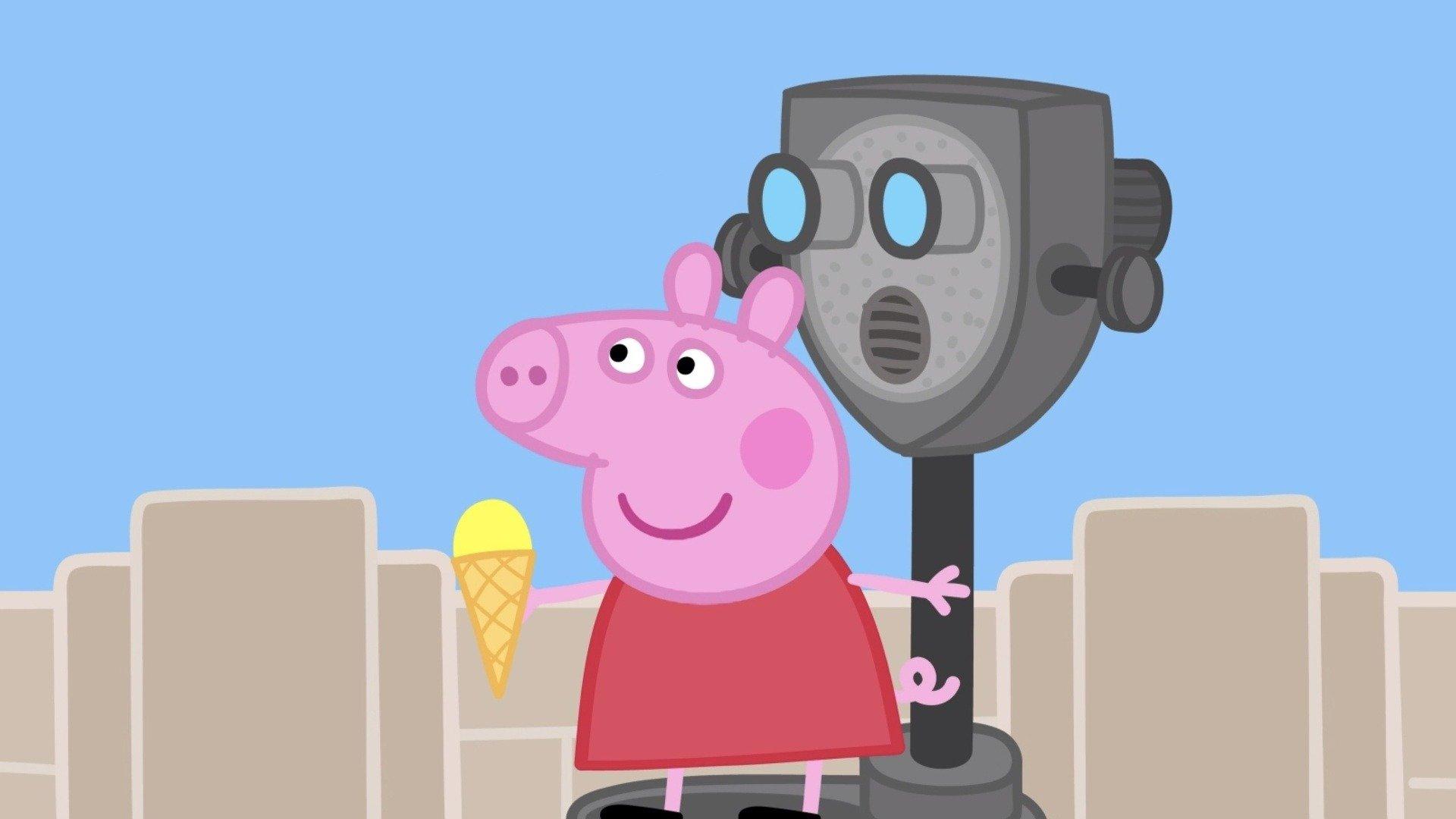 Peppa Pig: America; The Diner; Canyon Country; Hollywood; Hop, Skip, Jump!