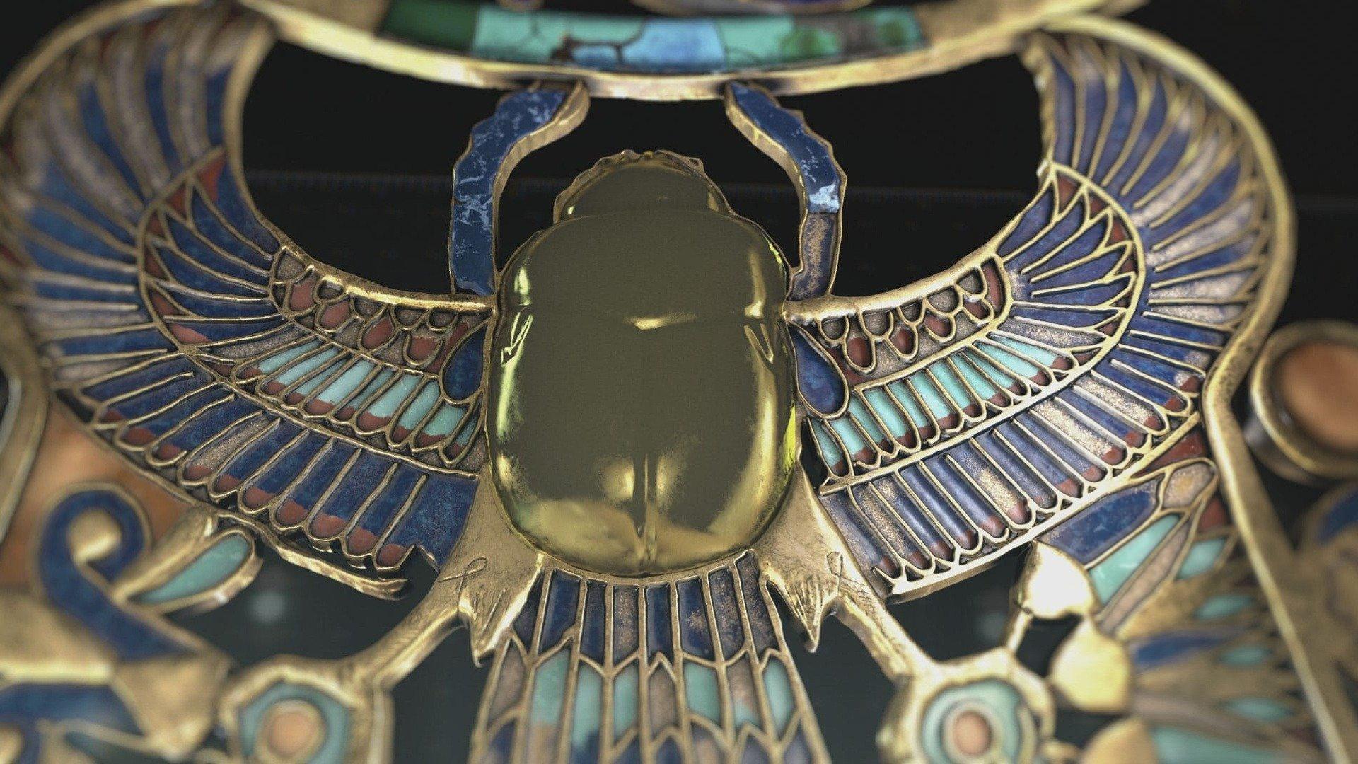Strangest Things: King Tut's Glass Scarab