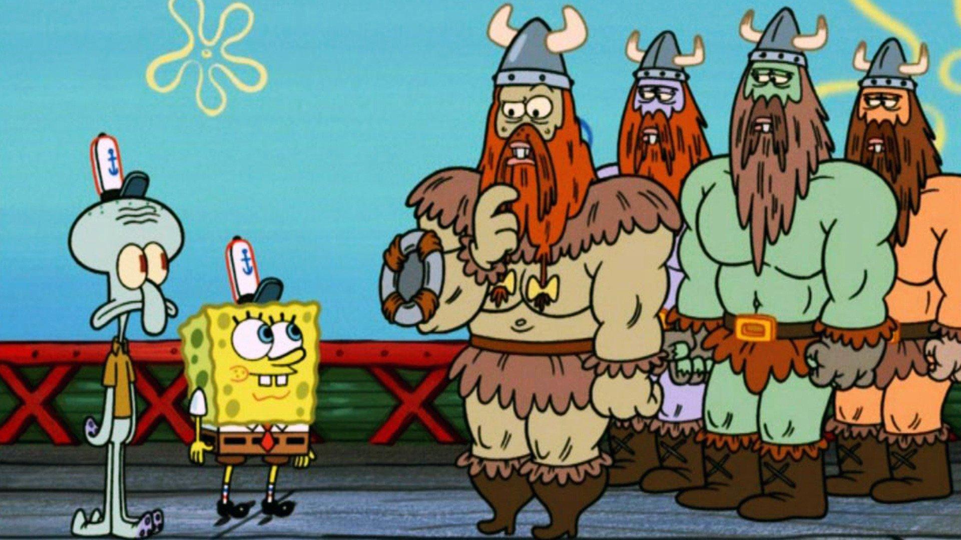 SpongeBob SquarePants: Dear Vikings; Ditchin'