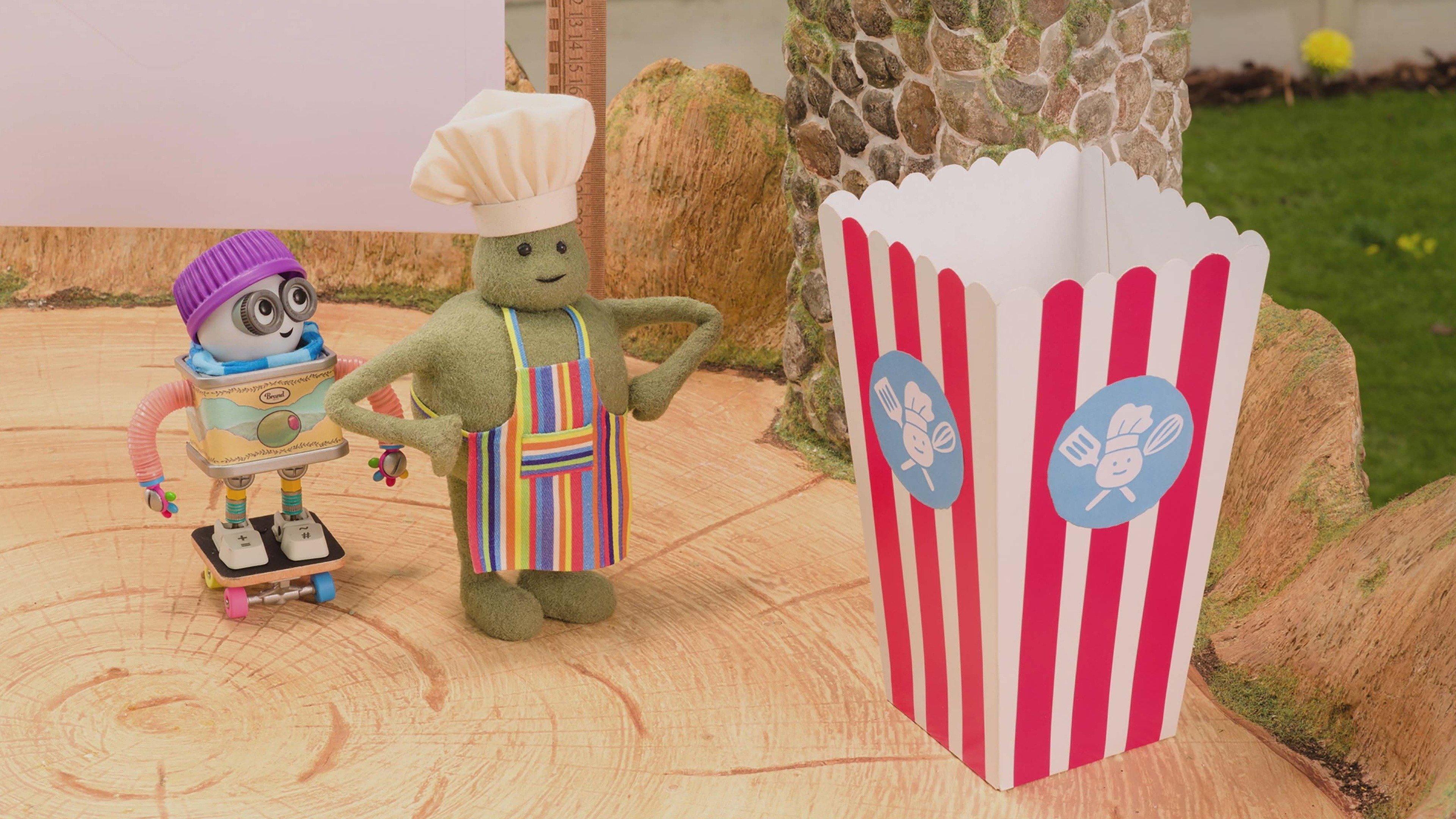 The Tiny Chef Show: Popcorn; Banana Toast