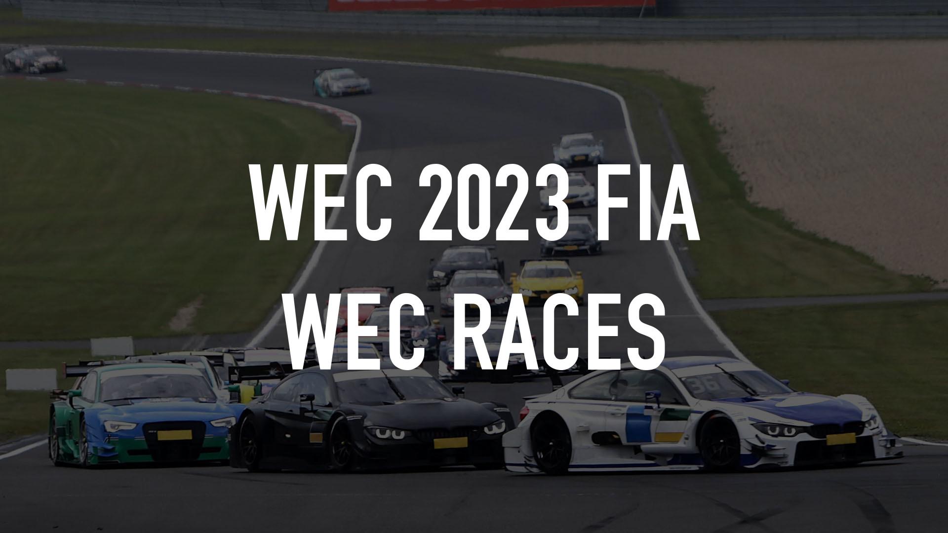 Watch WEC 2023 FIA WEC RACES Streaming Online on Philo (Free Trial)