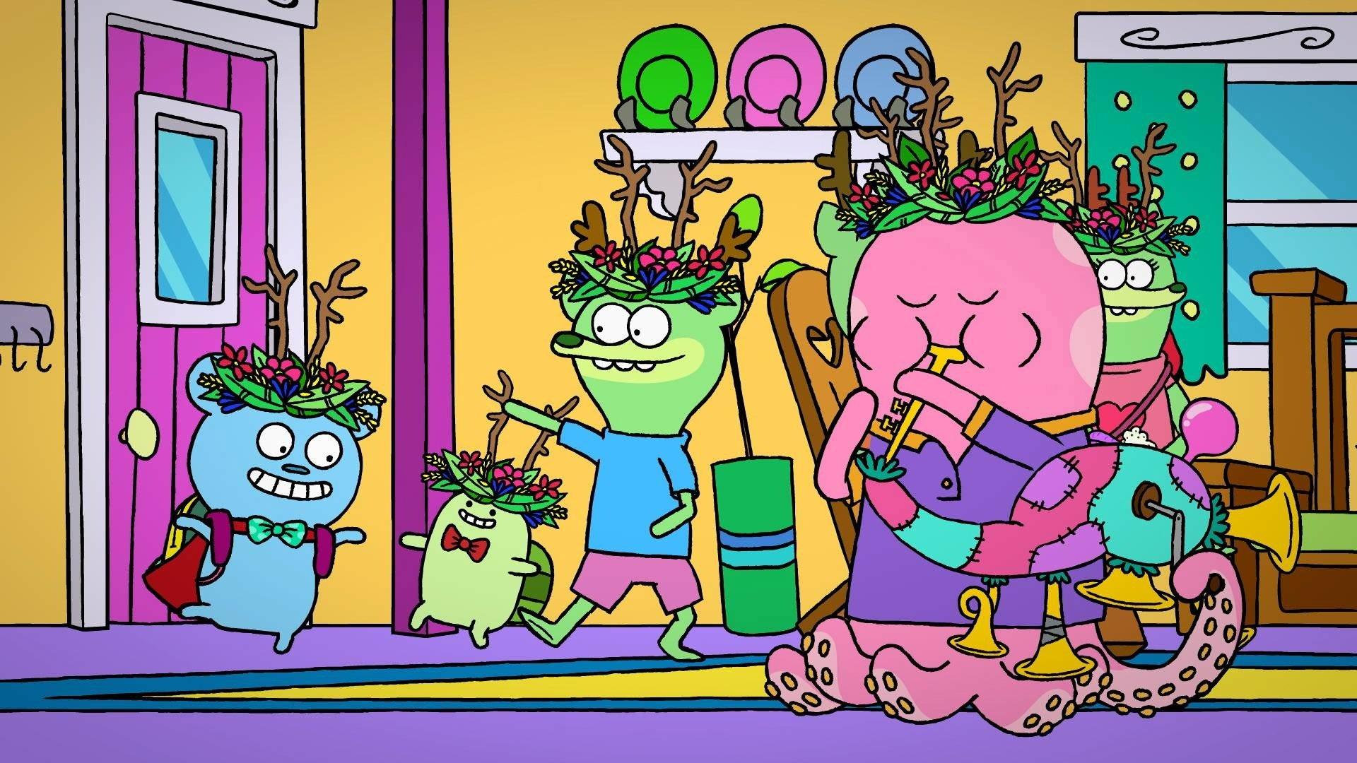 Bossy Bear: Bossy's Super Social Saturday; Center of a Tension; Cart ...