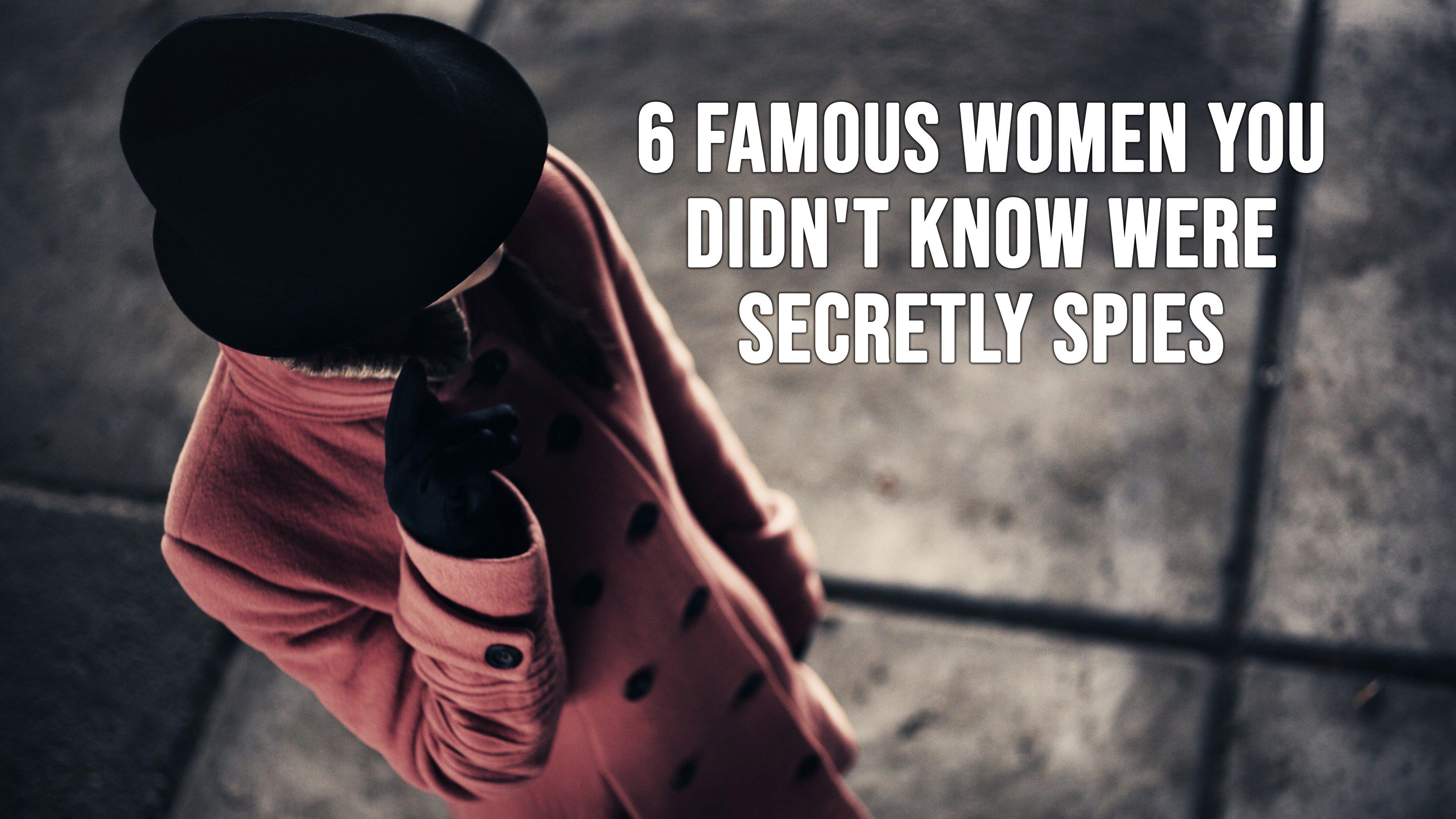 Watch 6 Famous Women You Didn't Know Were Secretly Spies Streaming ...
