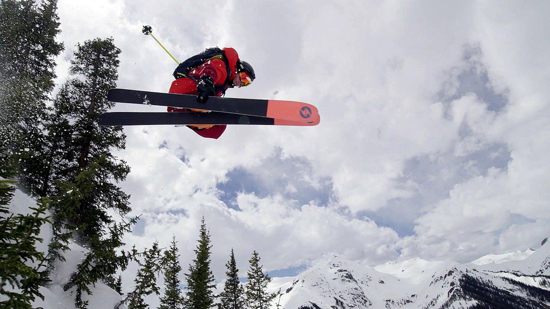 Outside Learn: Ski: Steep Lines and Backflips