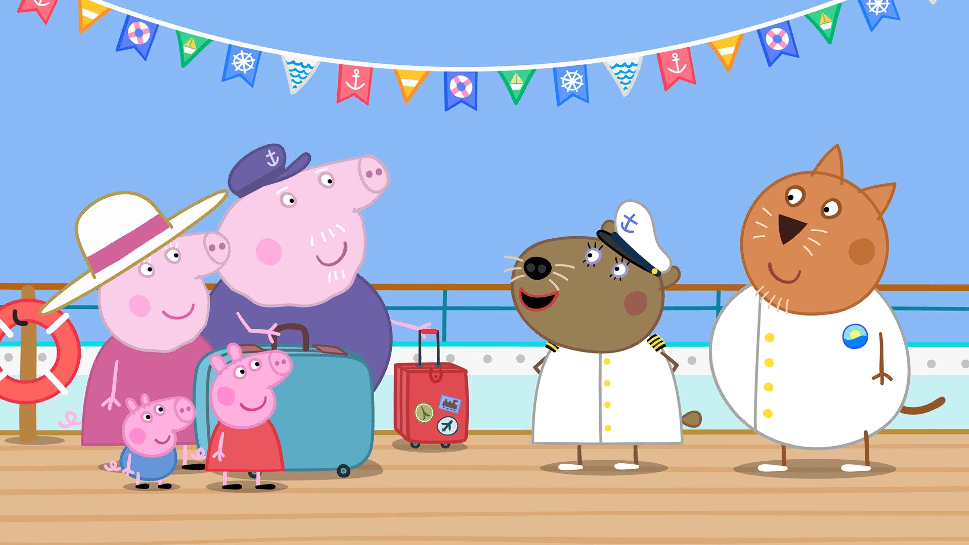 Peppa Pig: Cruise Ship Holiday; Holiday on the Sea; Tropical Day Trip ...