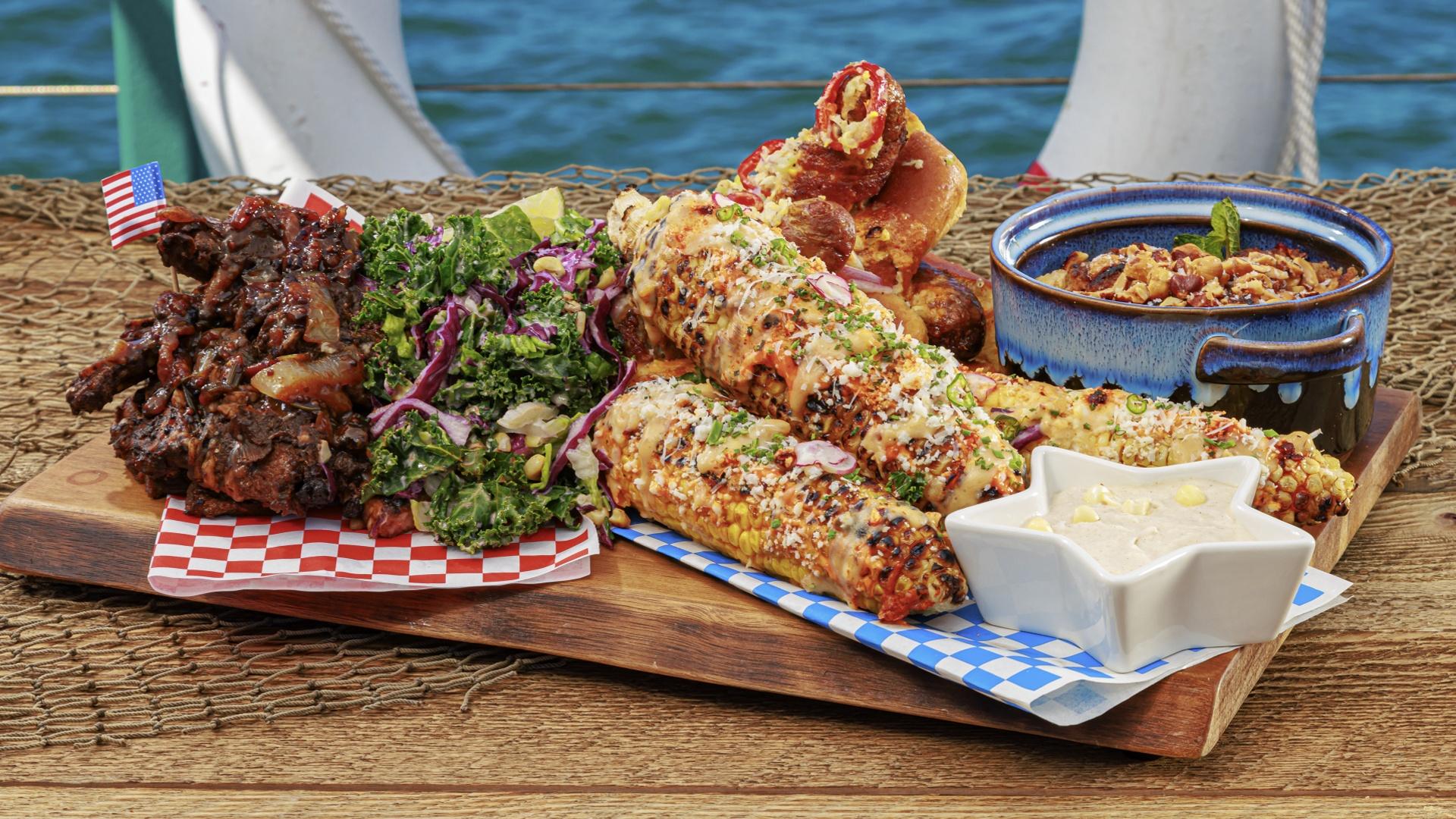 Beachside Brawl: All-American Party