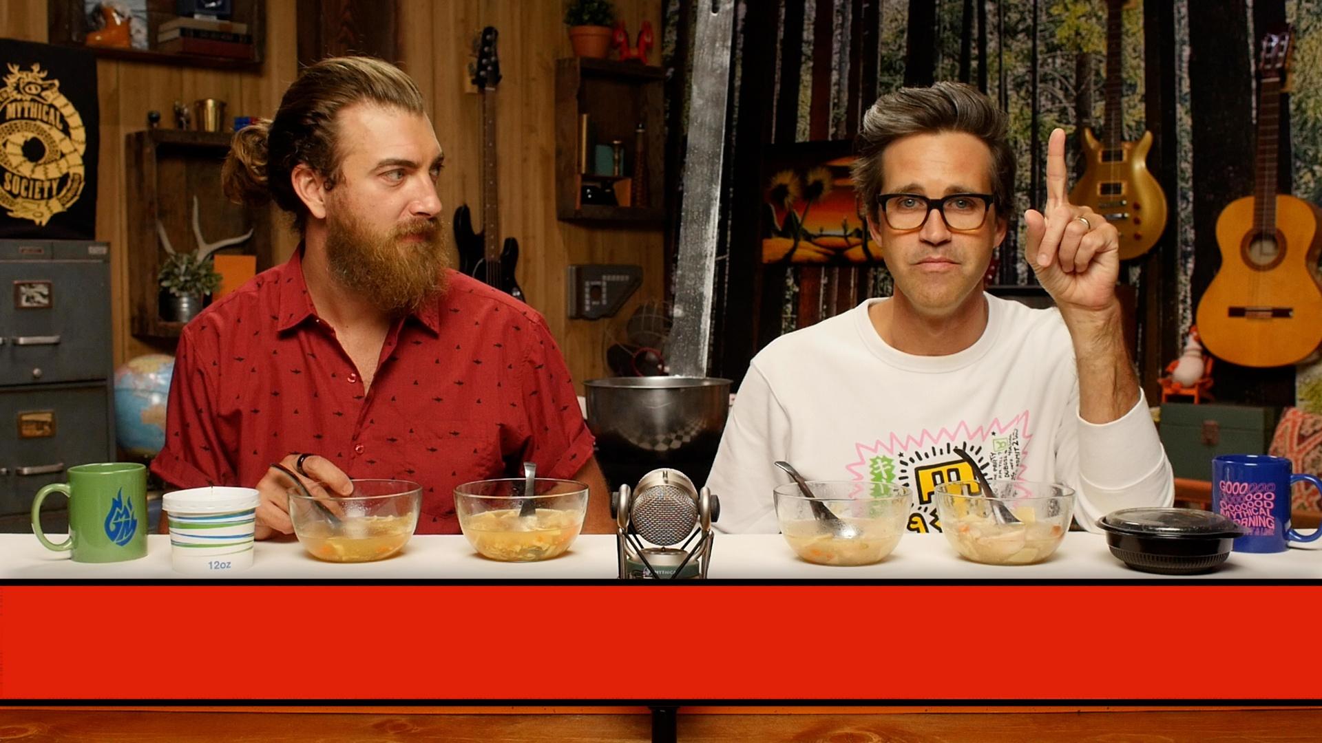 Good Mythical Morning: What's the Best Fast Food Soup?