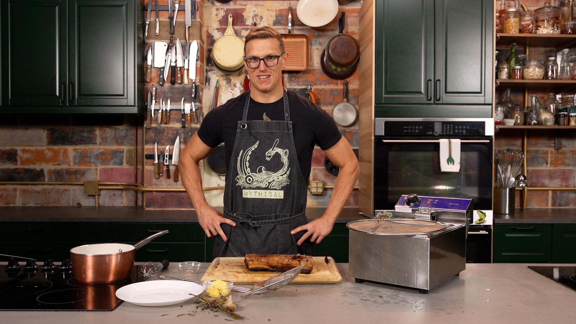 Mythical Kitchen: Josh Makes Cinnamon Toast Crunch Gourmet