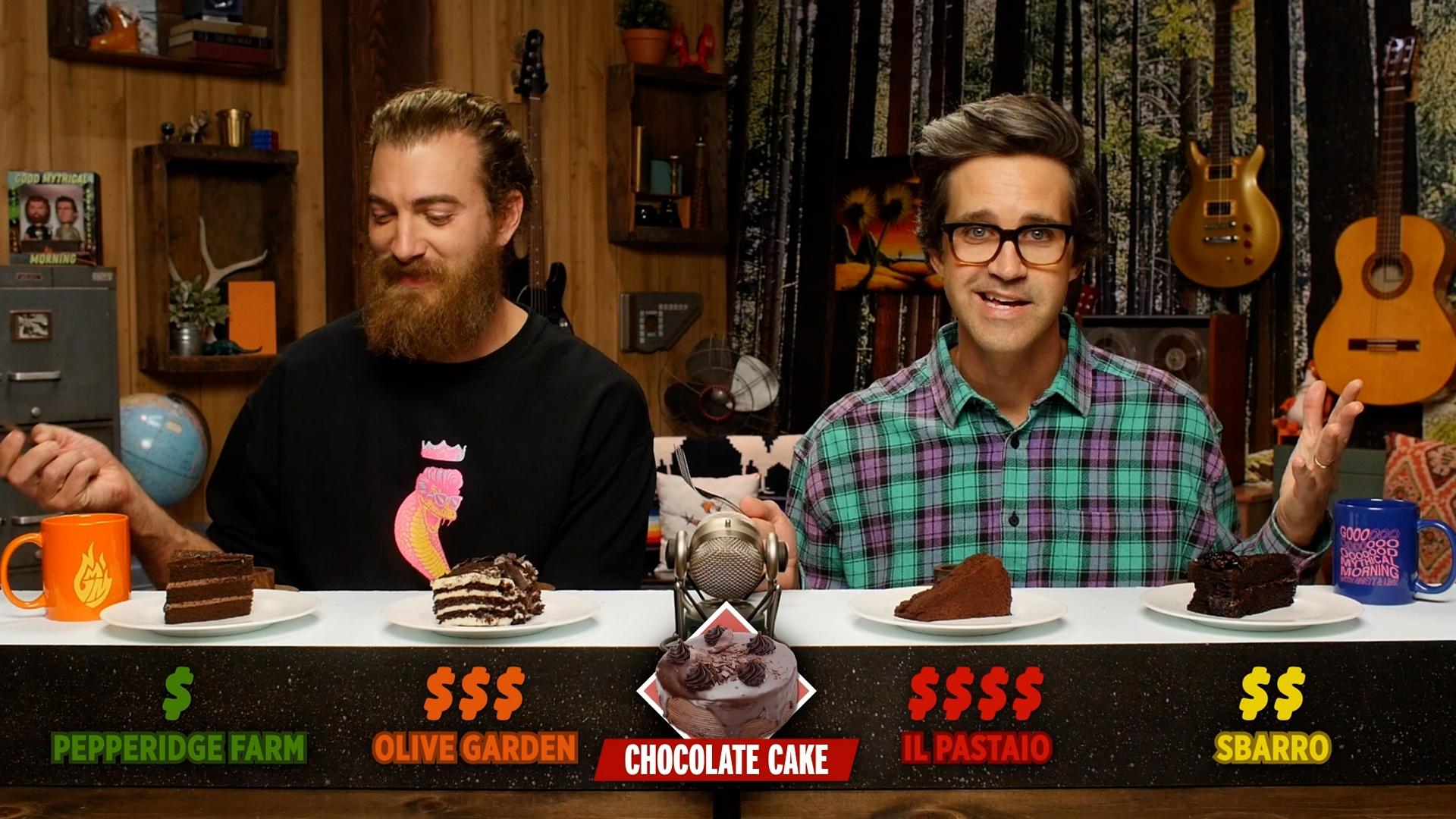 Good Mythical Morning: Frozen vs. Fast vs. Fancy Food Taste Test