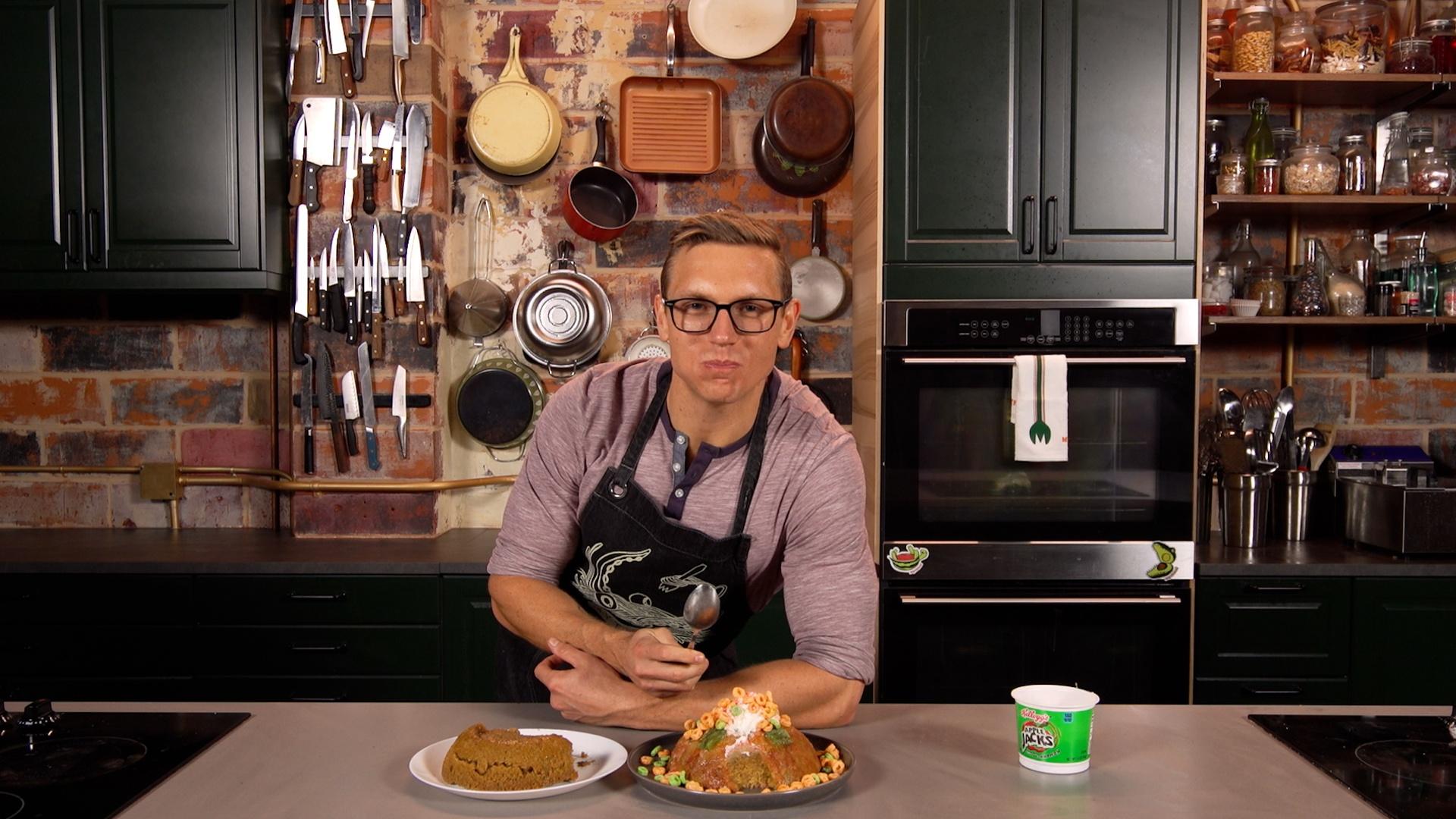 Mythical Kitchen: Josh Makes GordonRamsay's Christmas Pudding With 7 ...
