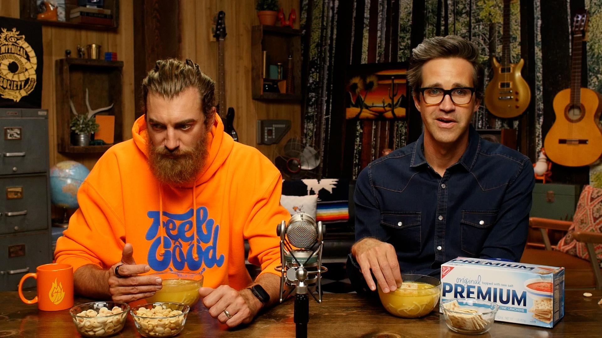 Good Mythical More: What's The Best Cracker For Soup?