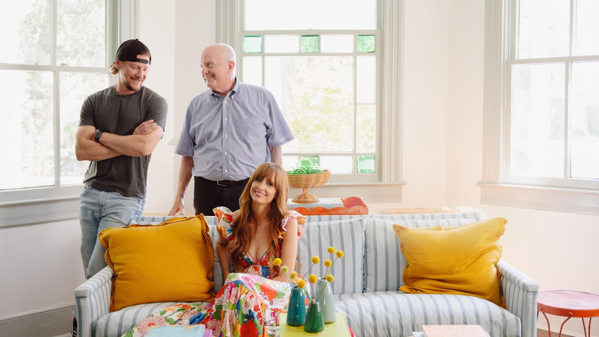 Happy to Be Home With the Benkos: Happy to Tiptoe into Color