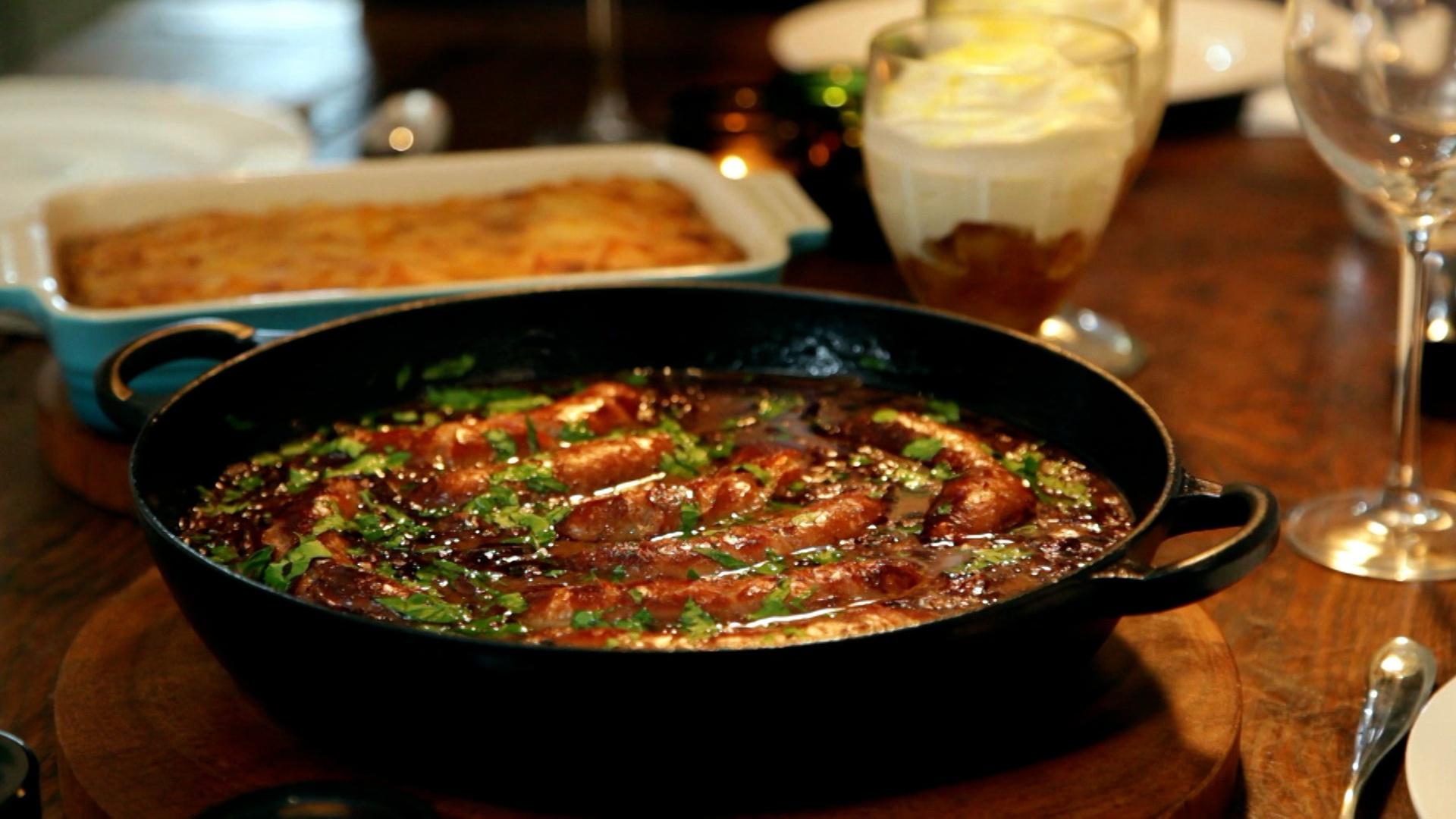 Gordon Ramsay's Festive Home Cooking: Sausage Hot Pot: The Ultimate ...