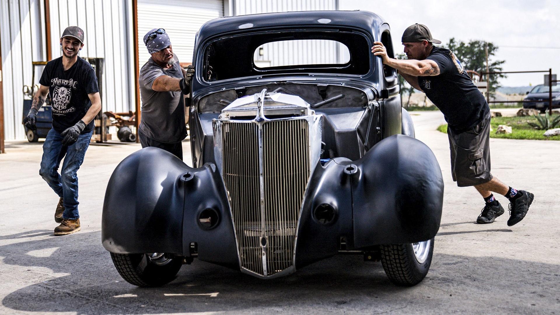 Iron Resurrection: '36 Ford Coupe: Old School Cool