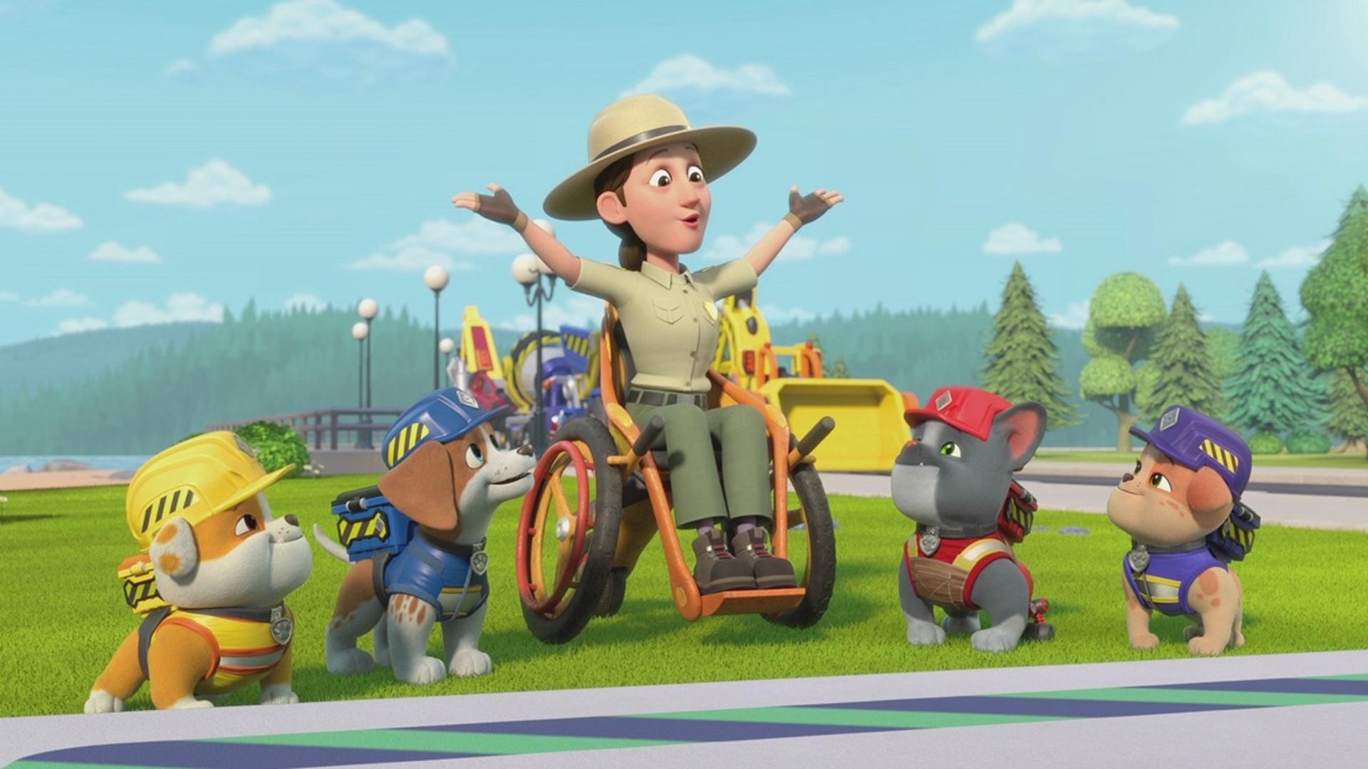 Rubble & Crew: The Crew Builds a Reuse-It Station; The Crew Builds a ...