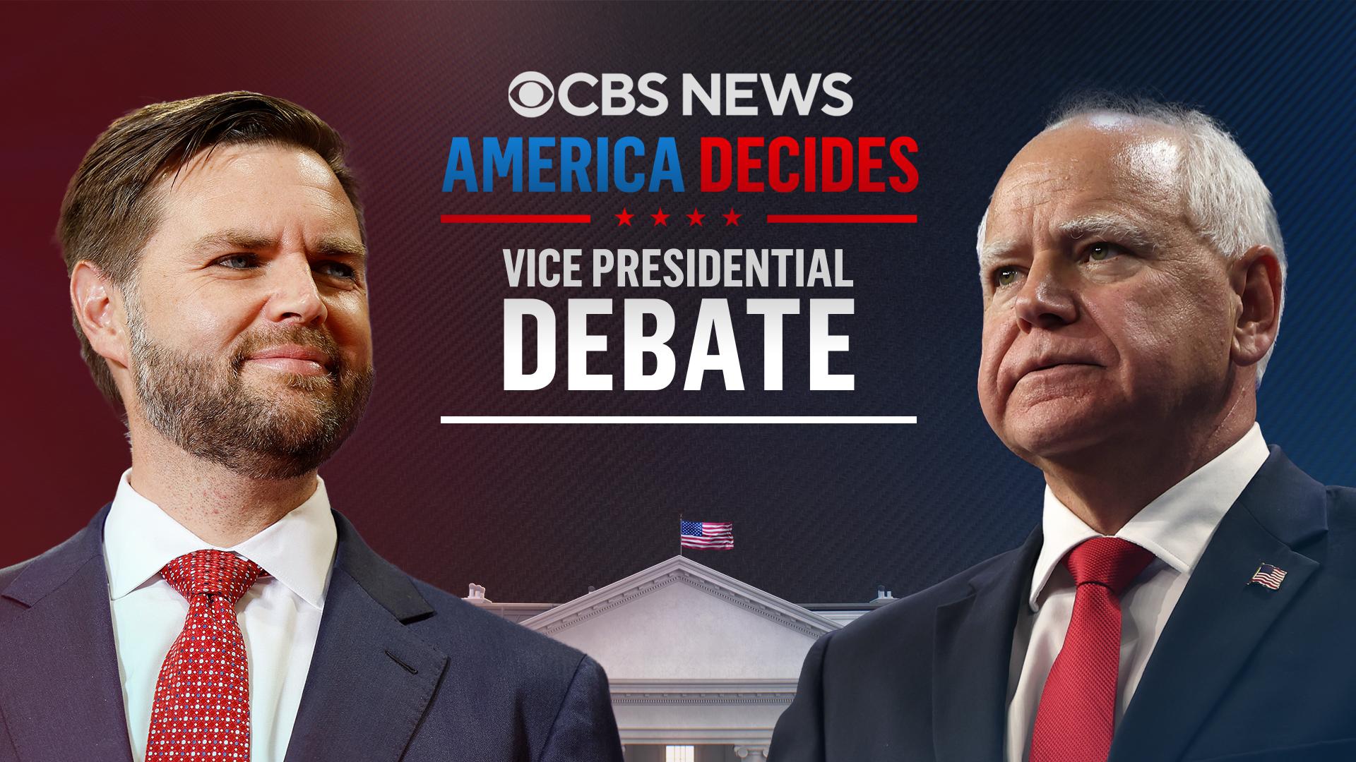 Watch CBS News Vice Presidential Debate Simulcast Streaming Online on ...