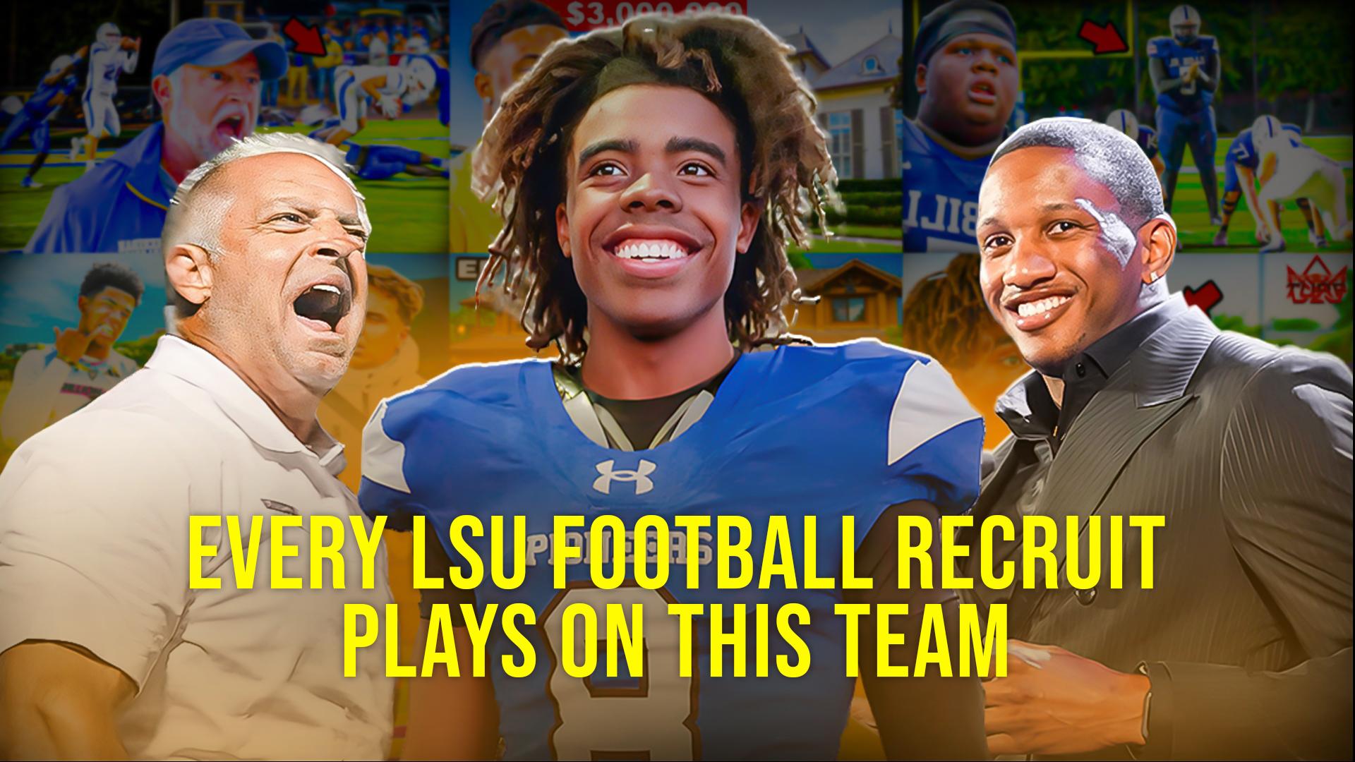 Watch EVERY LSU Football Recruit Plays On This Team Streaming Online on ...