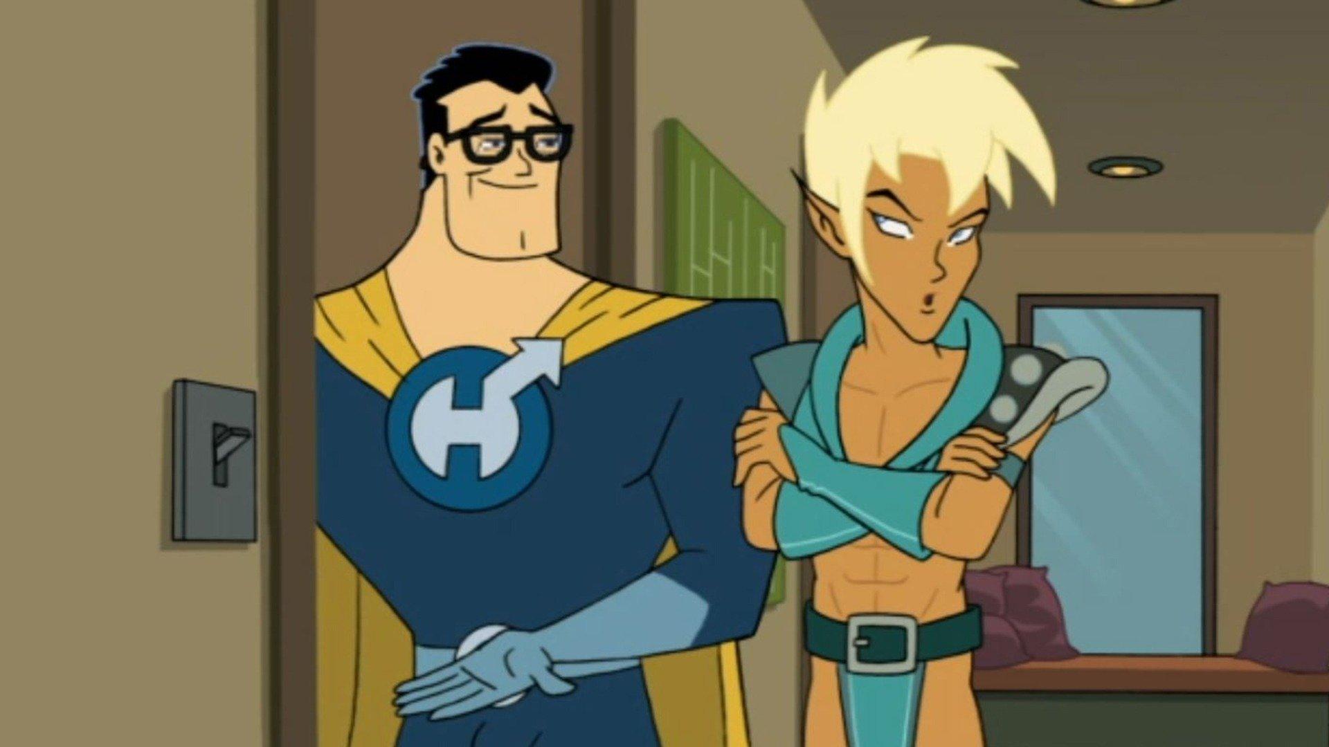 Drawn Together: Xandir and Tim, Sitting in a Tree