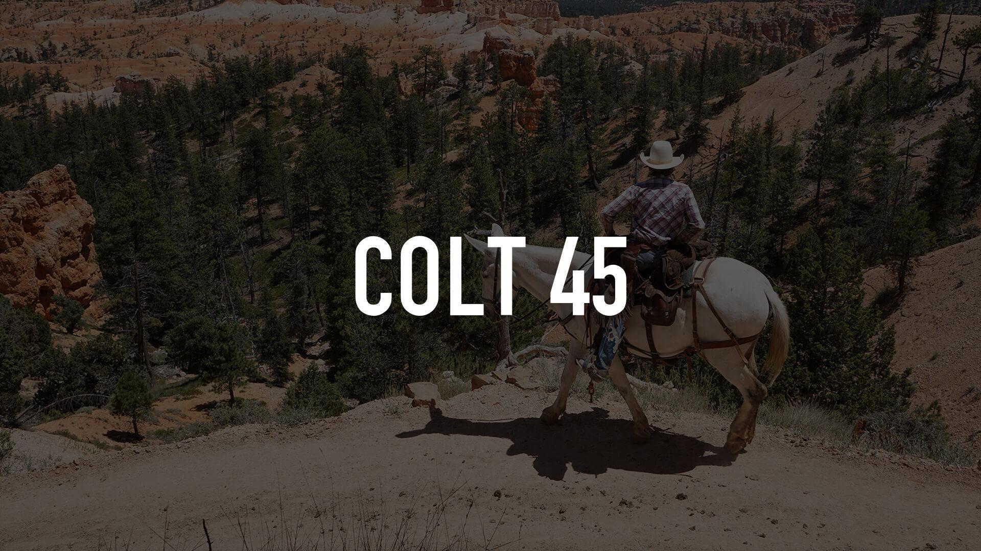 Colt 45: The $3,000 Bullet