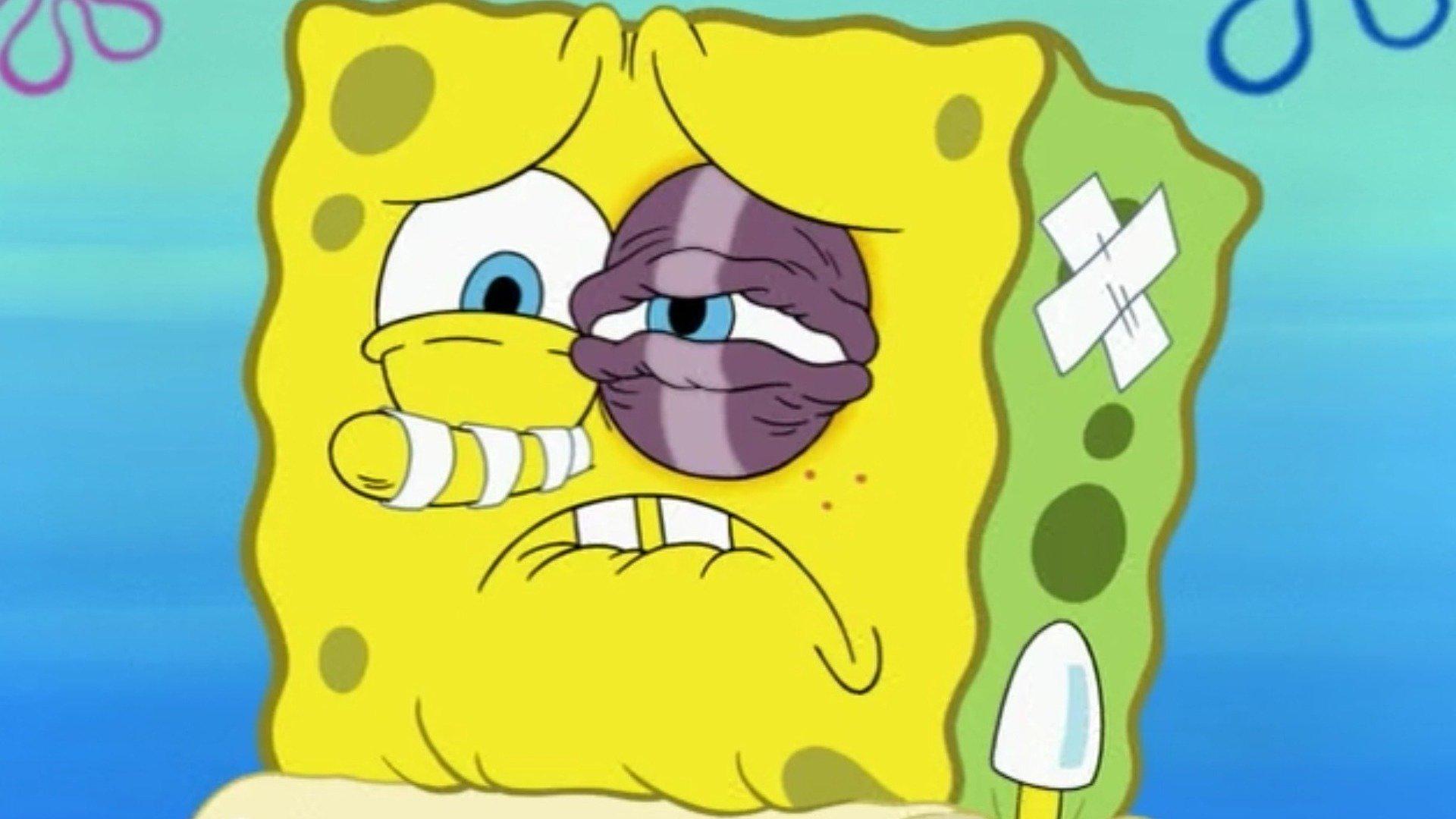 SpongeBob SquarePants: Growth Spout; Stuck in the Wringer