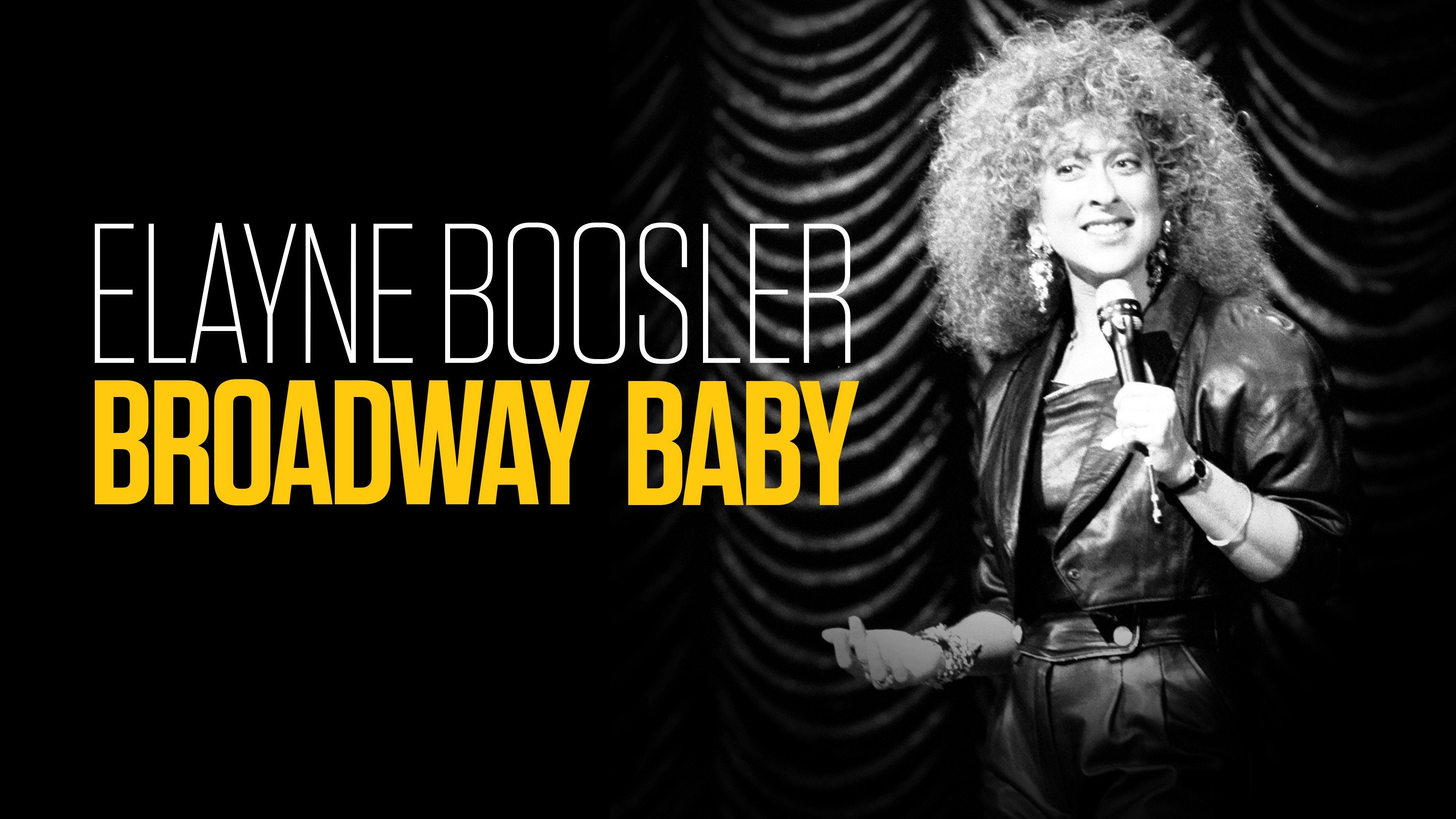 Watch Elayne Boosler: Broadway Baby Streaming Online on Philo (Free Trial)