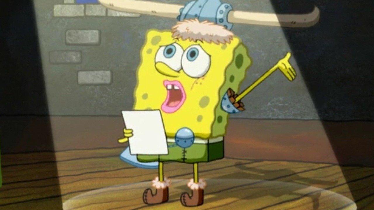 SpongeBob SquarePants: Squidward's School for Grown-Ups; Oral Report